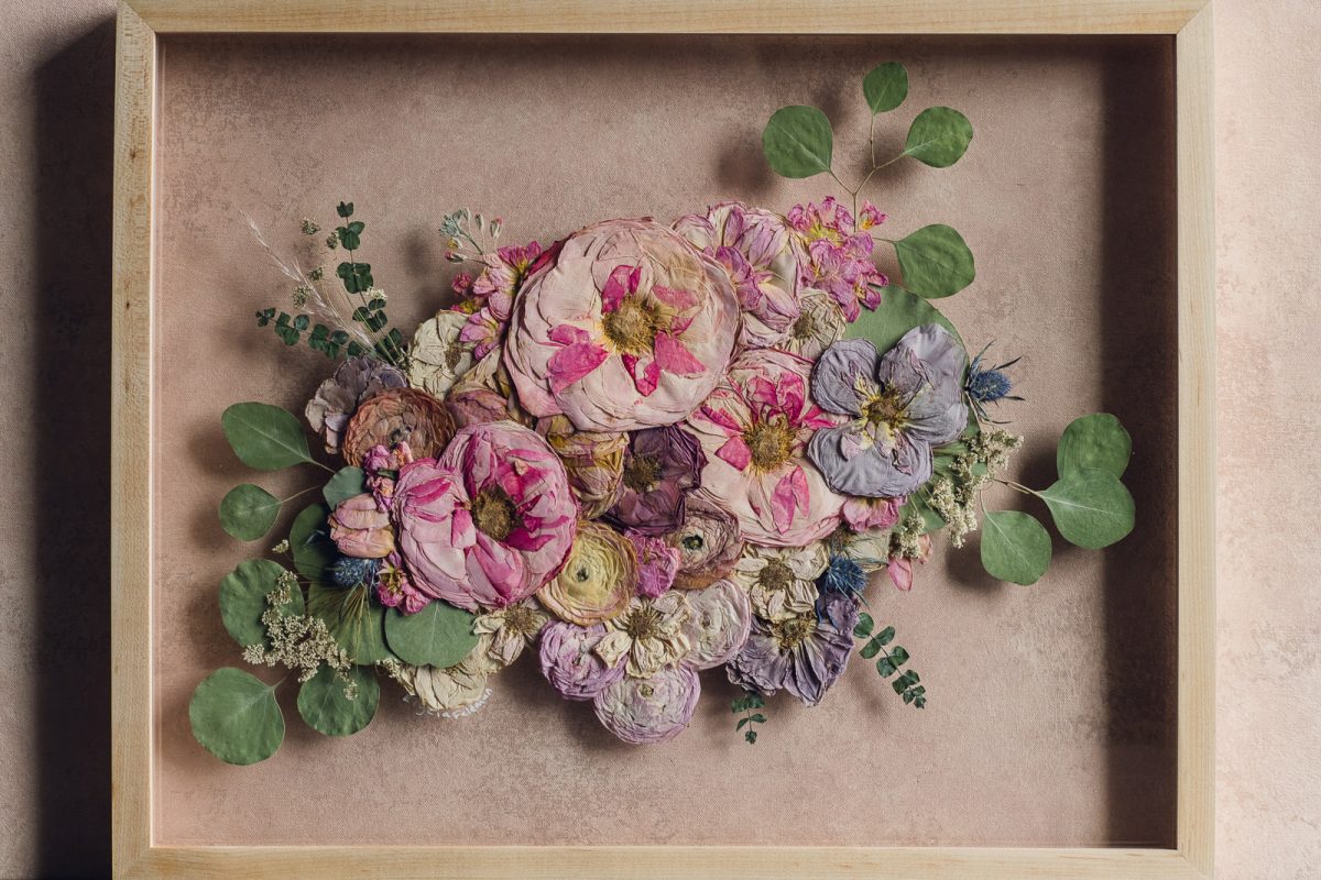 Pressed Floral Preservation Art