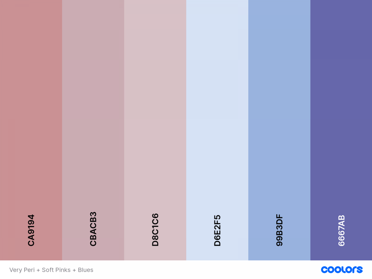 Playing with Very Peri: 2022's Pantone of the Year - Wild Blossoms Studio