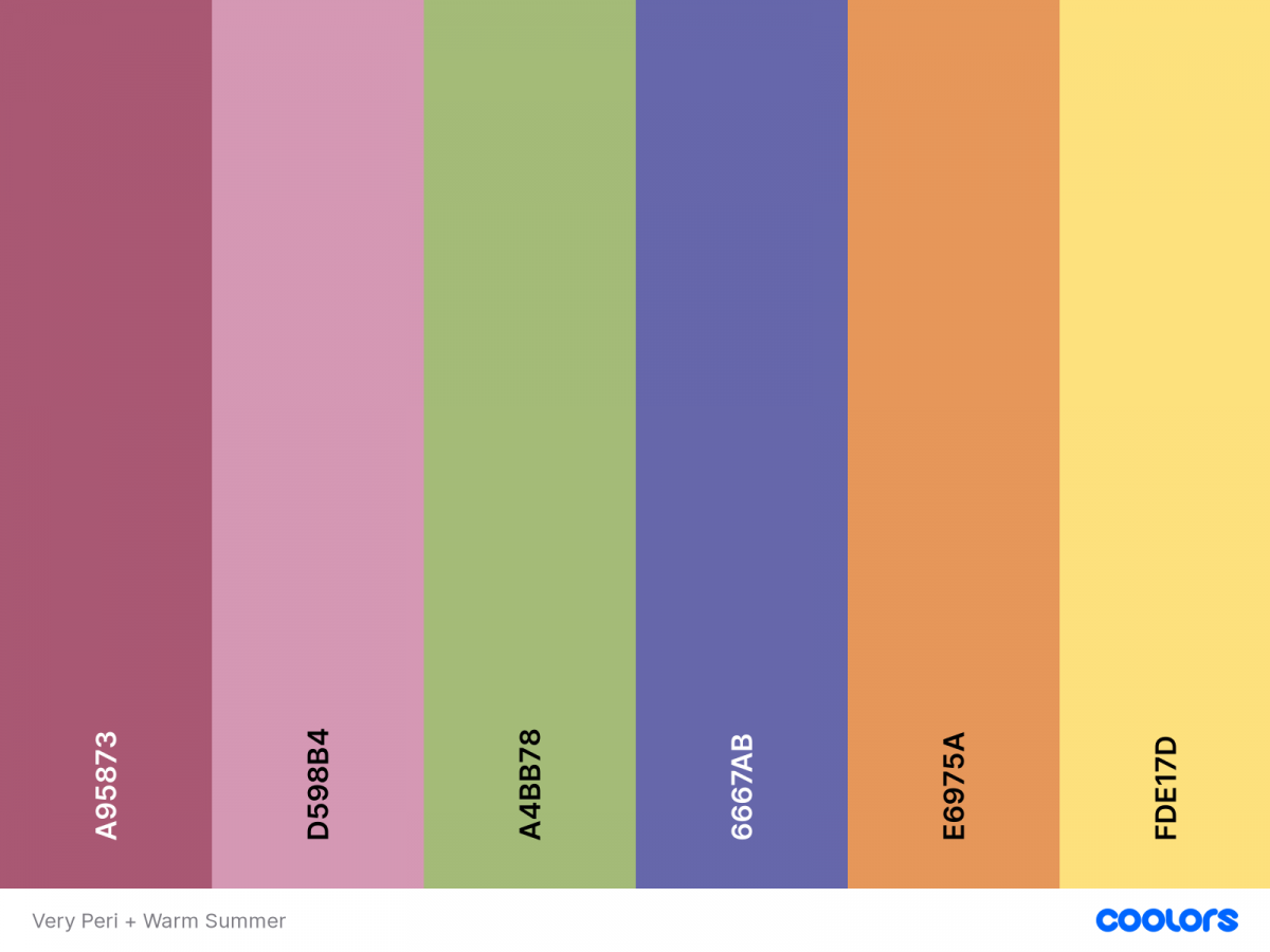 Playing with Very Peri: 2022's Pantone of the Year - Wild Blossoms Studio